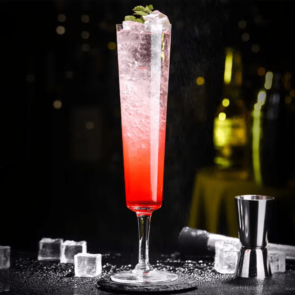 Melbify Mint Master Mojito Glasses | 250 ml | Tall LIIT Cocktail Glass ...