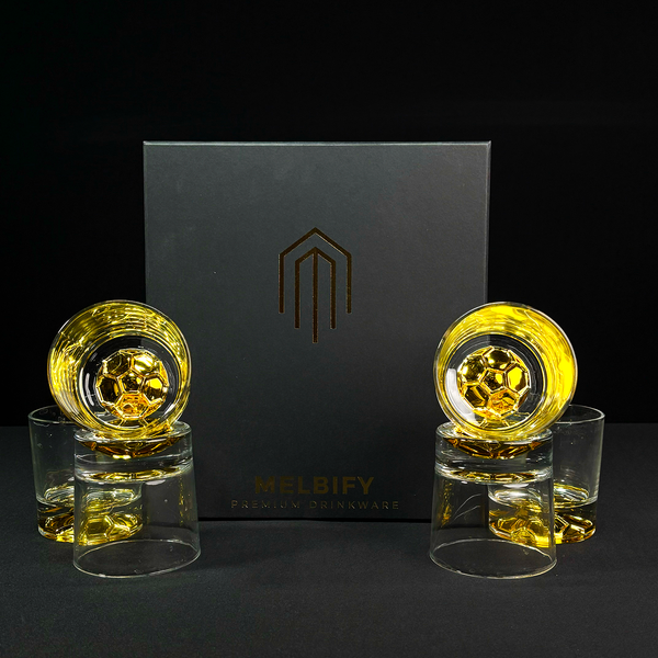 Gold Football Gift Box - Set of 6 – melbify