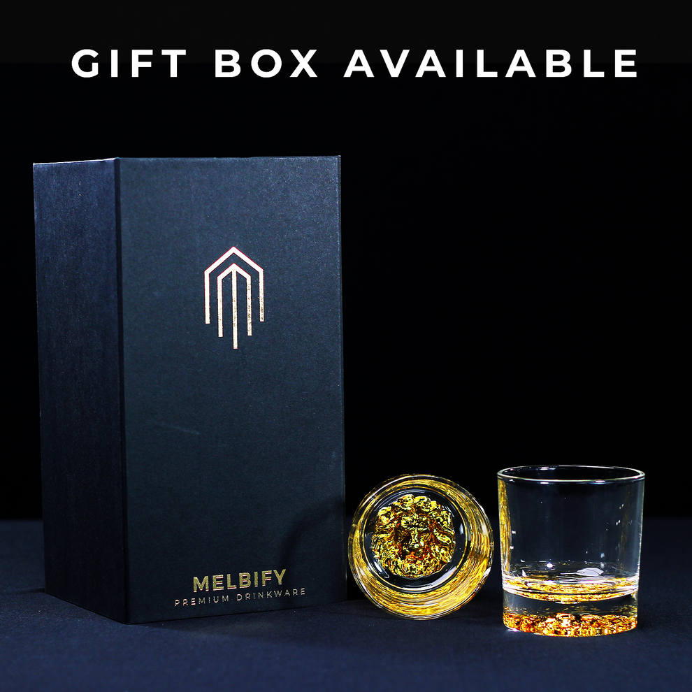 Melbify Lion Whiskey Glass | 300 ml | Golden Whiskey Glasses|Big| Uniq – melbify