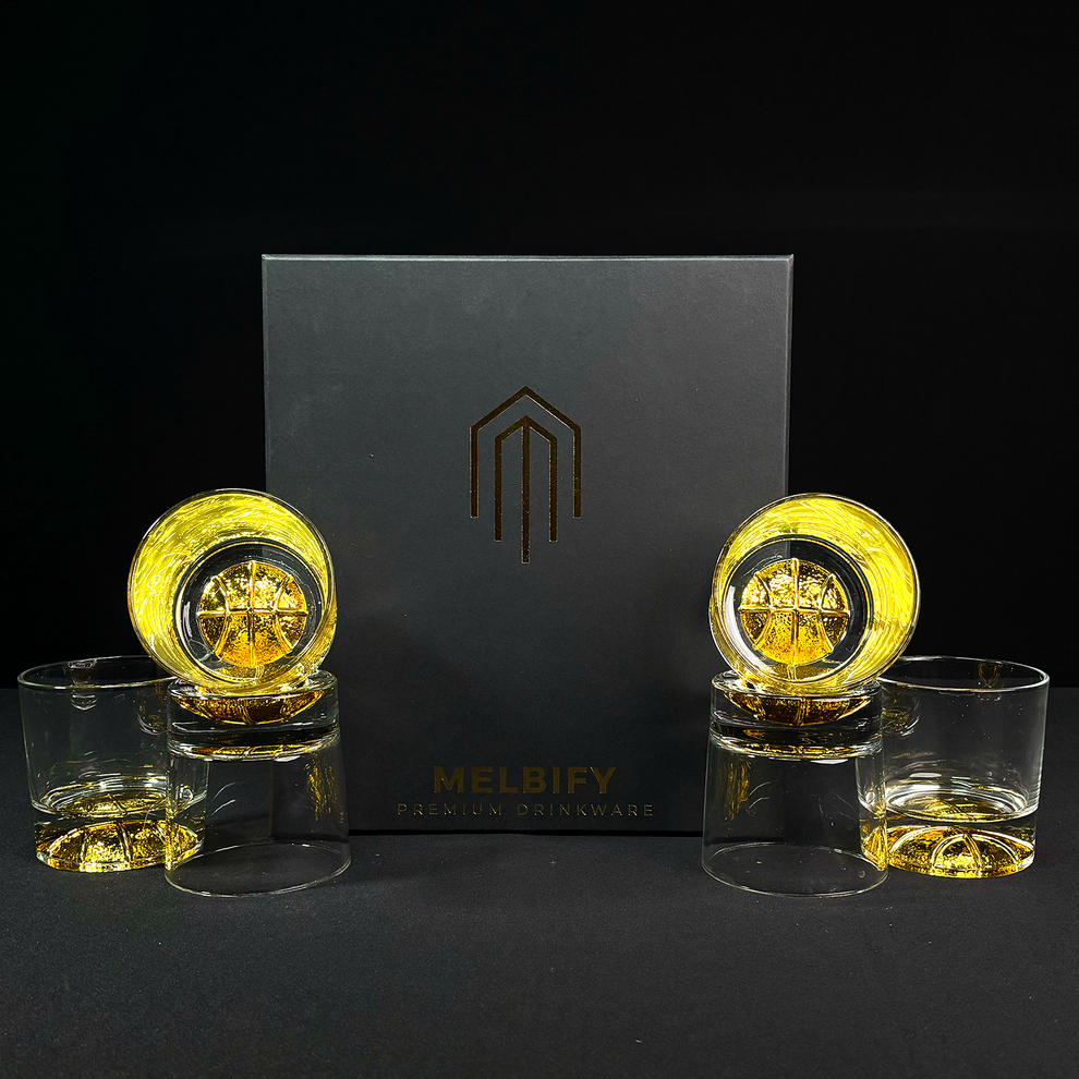 Gold Basketball Gift Box - Set of 6 – melbify